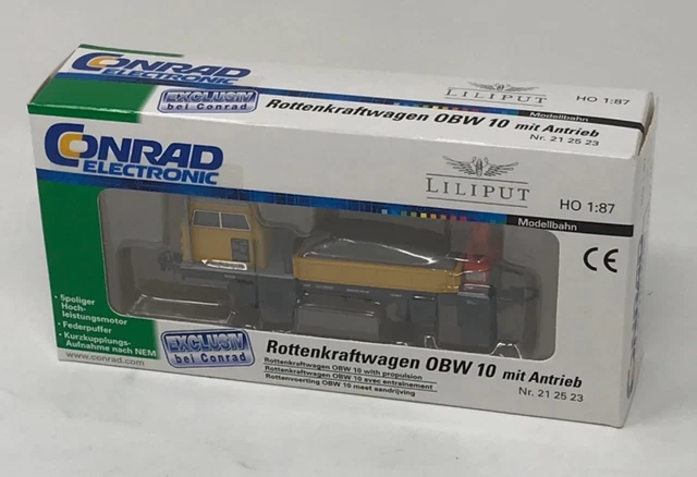 LILIPUT CONRAD 212523 - Rottenkraftwagen OBW 10 mit Antrieb - HO - NEU ...