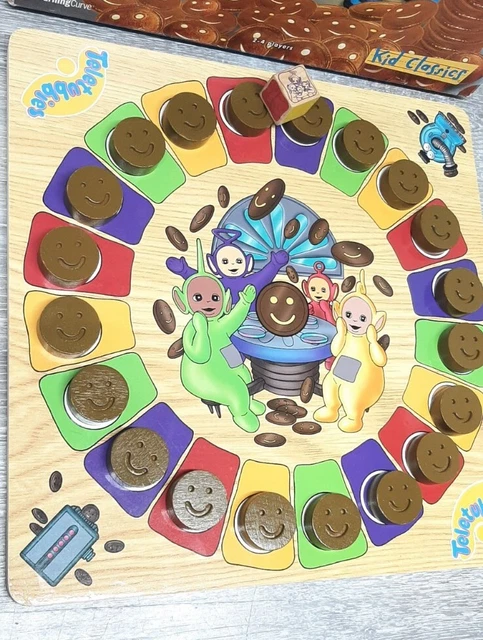 TELETUBBIES TUBBY TOAST Stacking Board Game 100% Complete Vintage Rare ...
