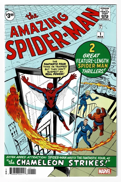 AMAZING SPIDER-MAN #1 Facsimile Edition / 2022 / NM / 1st Print / Marvel Comics EUR 9,90 ...