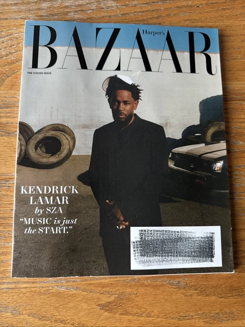 HARPER'S BAZAAR MAGAZINE Novmeber 2024 Kendrick Lamar Sza Music Just ...