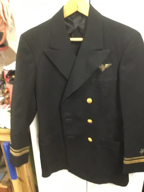 USN PILOT DRESS Blue Uniform, Gold Wing, Ww2 £48.58 - PicClick UK