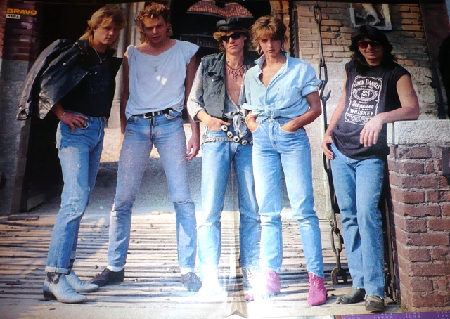 SELTENES NENA & Band DIN A3 Bravo Poster ideal für 80er Jahre Partys ...