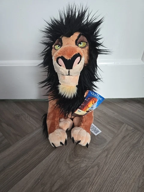 ORIGINAL DISNEY STORE The Lion King Scar Villain 13” Plush Soft Toy £28 ...