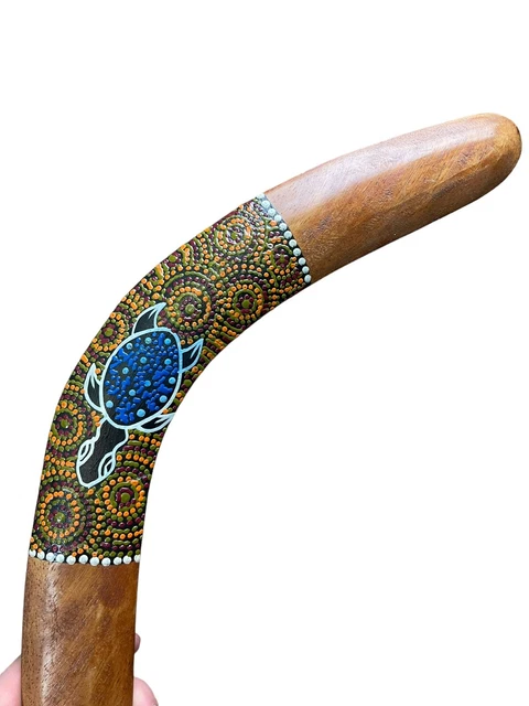 WOODEN BOOMERANG HAND Painted Aboriginal Art Boomerang by Joe Skeen £6. ... WOODEN BOOMERANG HAND Painted Aboriginal Art Boomerang by Joe Skeen £6. ...
