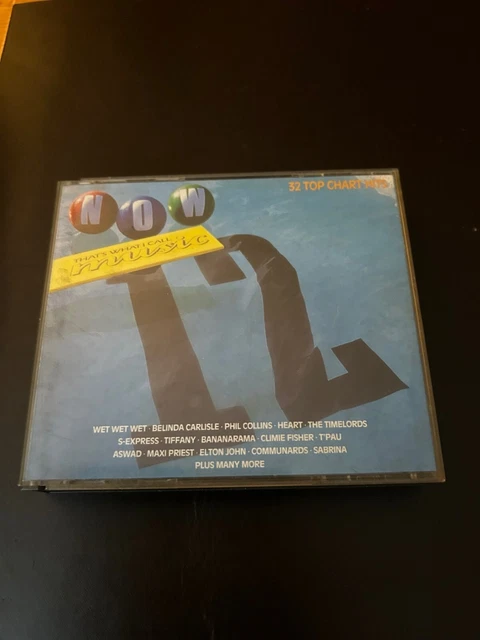 NOW THAT’S WHAT I Call Music 12 (Original Fat Box CD 1988)- RARE WITH ...