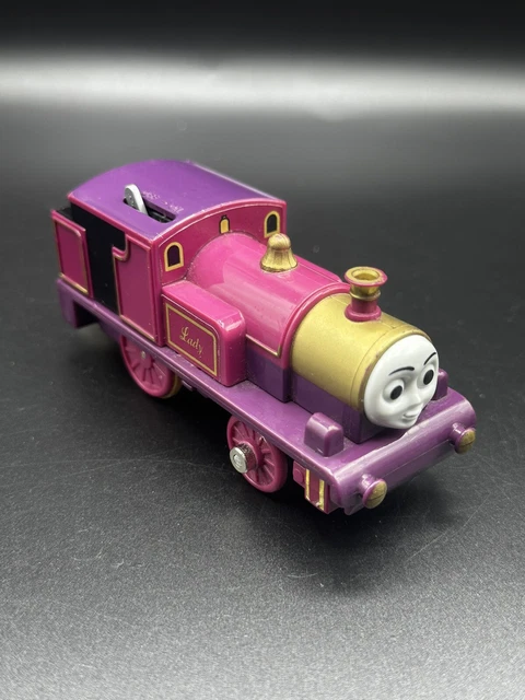 TOMY THOMAS & Friends Trackmaster Battery Motorised Pink / Purple Lady ...