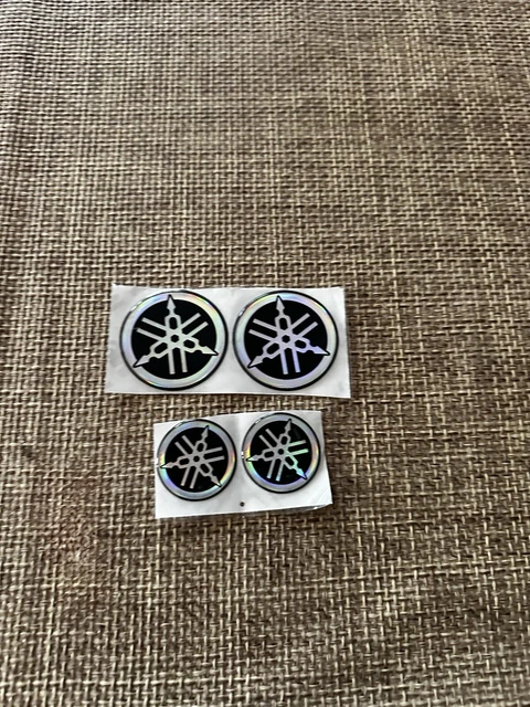 LOGO STEMMA DIAPASON YAMAHA resinato 3D Sticker 4 Pezzi 35mm 50mm EUR ...