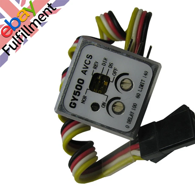 GY500 LOCK Tail Gyroscope RC Car Helicopter Single Axis Gyroscope ...