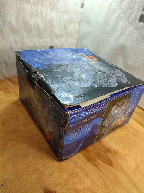 VINTAGE CARNATION 27 Piece Punch Set VS-3200/27-5GB Kig Group Boxed EUR ...