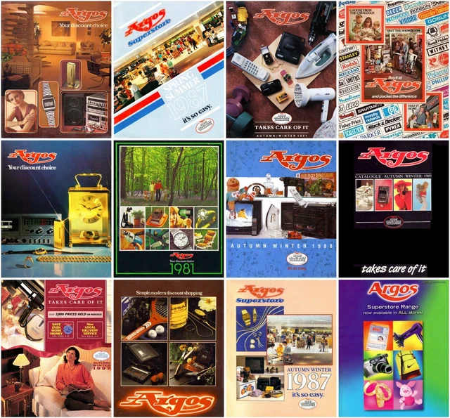 ARGOS CATALOGUE'S - 1973-1999 (ALL 50 COMPLETE - ON DVD) BONUS Atari ...