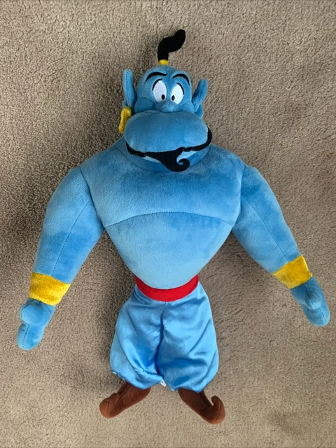 DISNEY STORE GENIE From Aladdin 18" Plush Soft Toy Stamped £10.08 ...