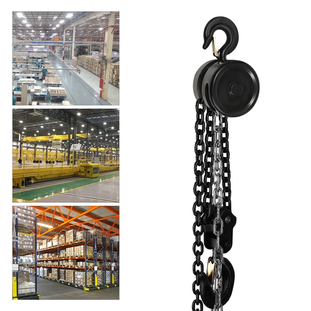 3 TON 10FT Lever Block Chain Hoist Ratchet Type Come Along Puller With ...