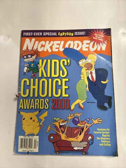NICKELODEON MAGAZINE KIDS Choice Awards 2000 £10.22 - PicClick UK