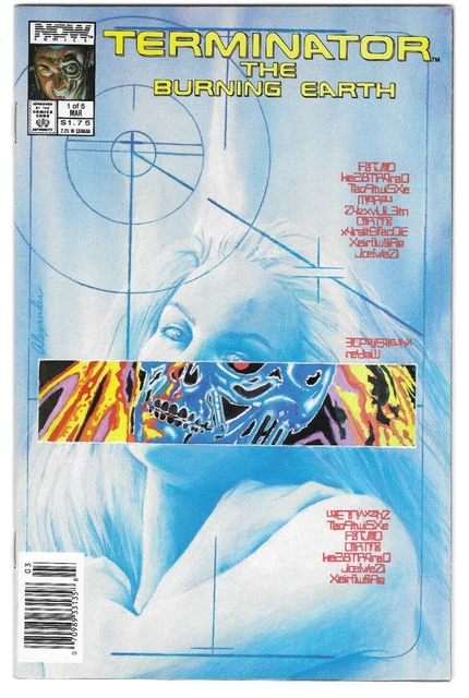TERMINATOR : THE Burning Earth #1 de 5 : NOW Comics : 1990 : 1ère ...