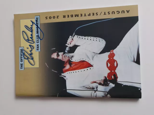 The Official Elvis Presley Fan Club Magazine 2005 M £1 10 Picclick Uk