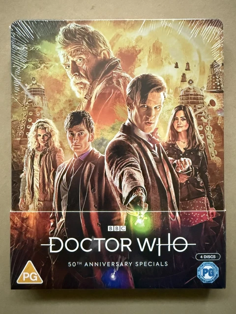 DOCTOR WHO STEELBOOK - 50th Anniversary Specials - New & Sealed - 4 ...