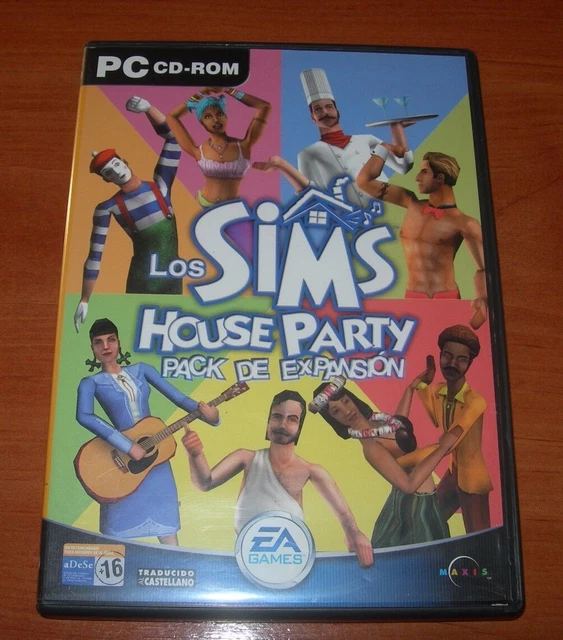 LOS SIMS HOUSE PARTY PC Pack De Expansion (Edition Espagnole Très Bon ...