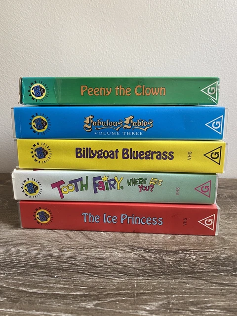 RARE VHS ANIMATED TV Shows Kids Lot Imagine Entertainment Cartoon VHS ...