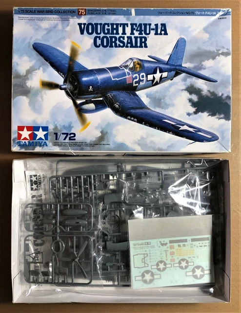 TAMIYA 60775 - Vought F4U-1A Corsair - 1/72 Plastic Kit EUR 20,00 ...