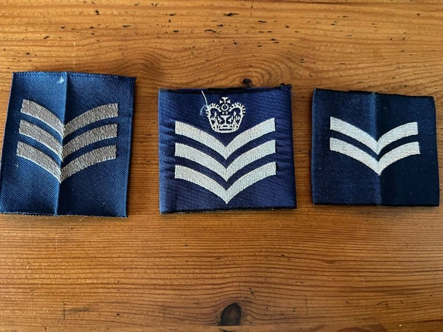 RAF ROYAL AIR Force Rank Slides/Epaulettes - Singles £2.75 - PicClick UK