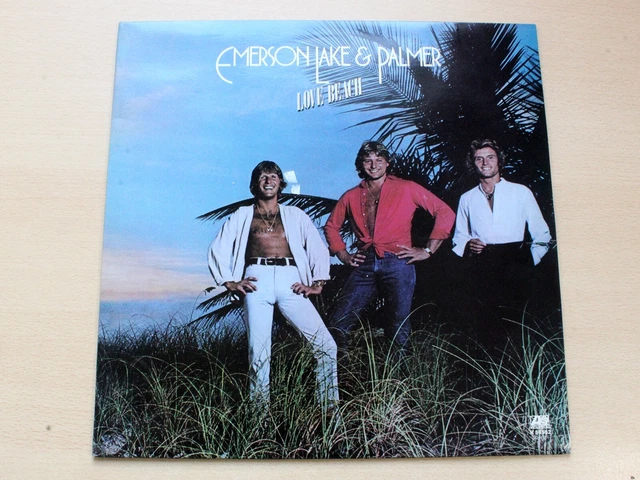 EMERSON, LAKE & PALMER .. LOVE BEACH .. ATLANTIC LP 1978 Sealed £65.70 ...