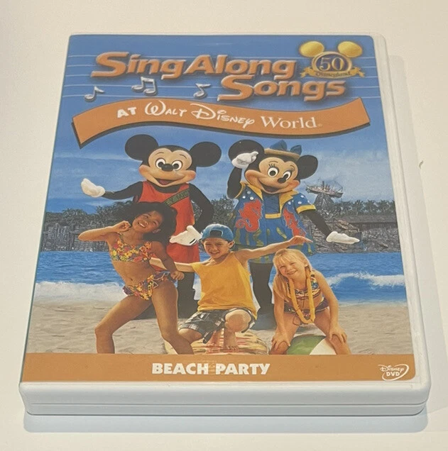 DISNEY SING ALONG Songs - Beach Party (DVD) EUR 6,80 - PicClick IT