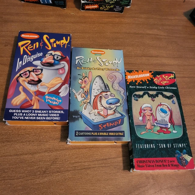 (3) REN & Stimpy 1993-1995 Nickelodeon VHS by Sony Wonder £27.56 ...