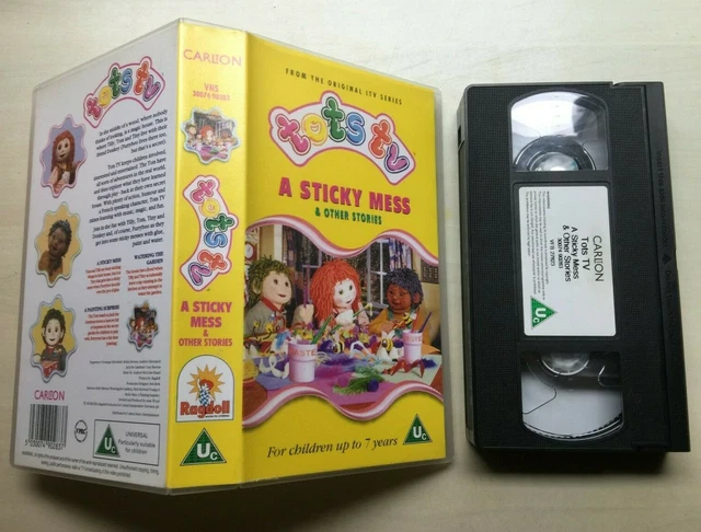 TOTS TV - A Sticky Mess And (&) Other Stories - Vhs Video £14.99 ...