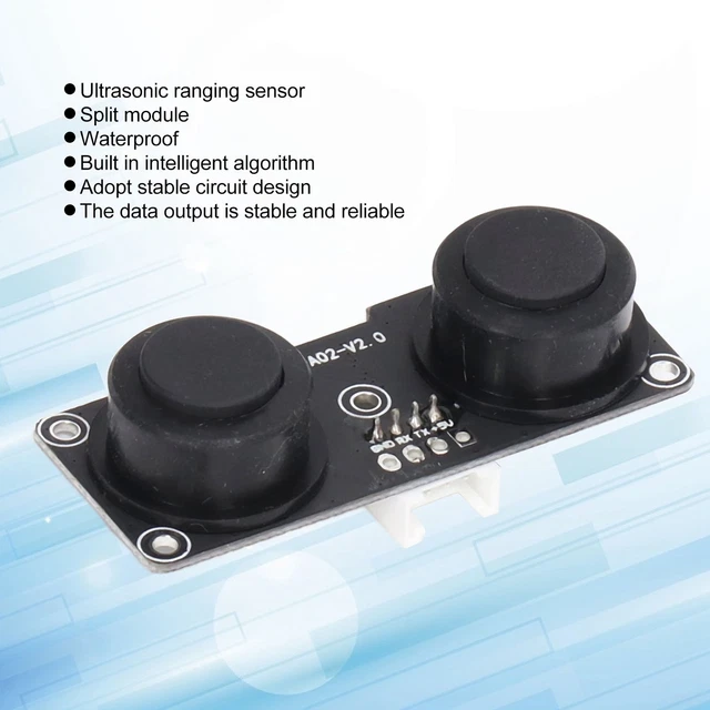 (AUTO UART) ULTRASONIC Distance Sensor Stable Data Output Builtin Smart ...