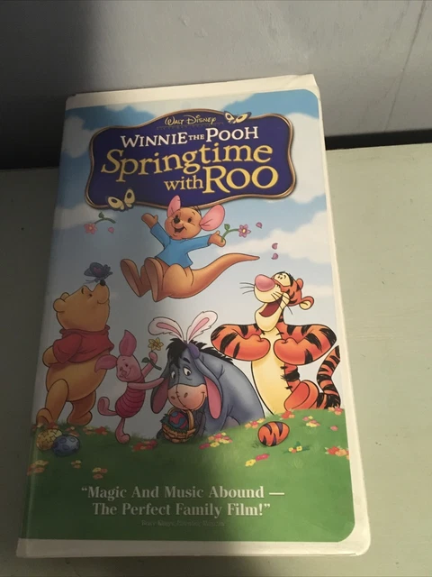 WALT DISNEY WINNIE THE POOH - SPRINGTIME WITH ROO Vhs Video Tape ...