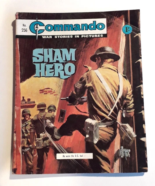 COMMANDO NO. 256 very early issue comic book April 1967 FINE condition ...