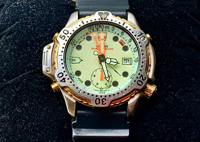 VINTAGE CITIZEN PROMASTER AQUALAND 5812-F80014 - Divers Watch 200m ...