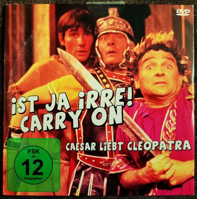 DVD NEU, KOMÖDIE: Carry On, Ist ja irre ! Caesar liebt Cleopatra ...