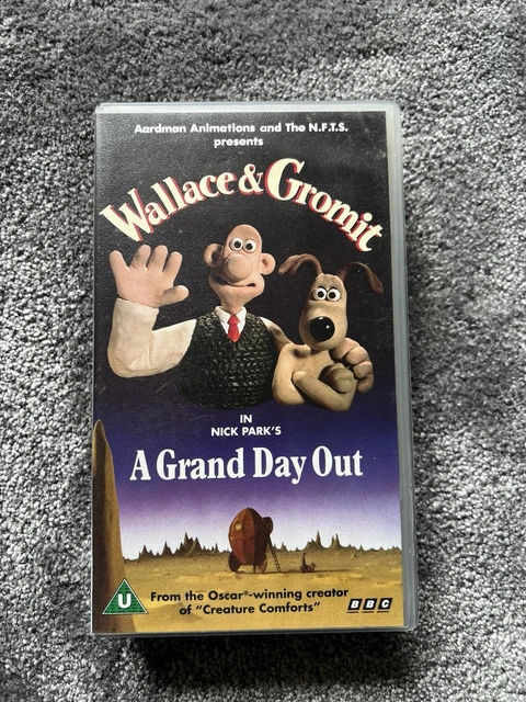 WALLACE & GROMIT - A Grand Day Out VHS (1993) 🌕🚀 VINTAGE Children's ...