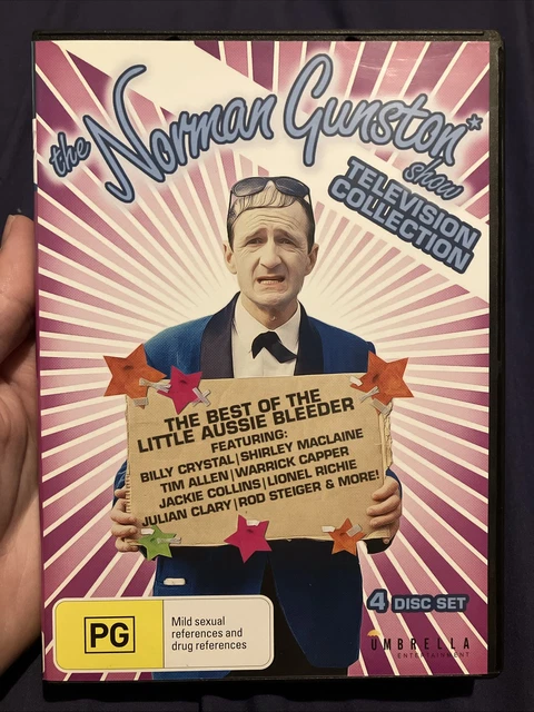 THE NORMAN GUNSTON Show Television Collection DVD GARY MCDONALD RARE ...
