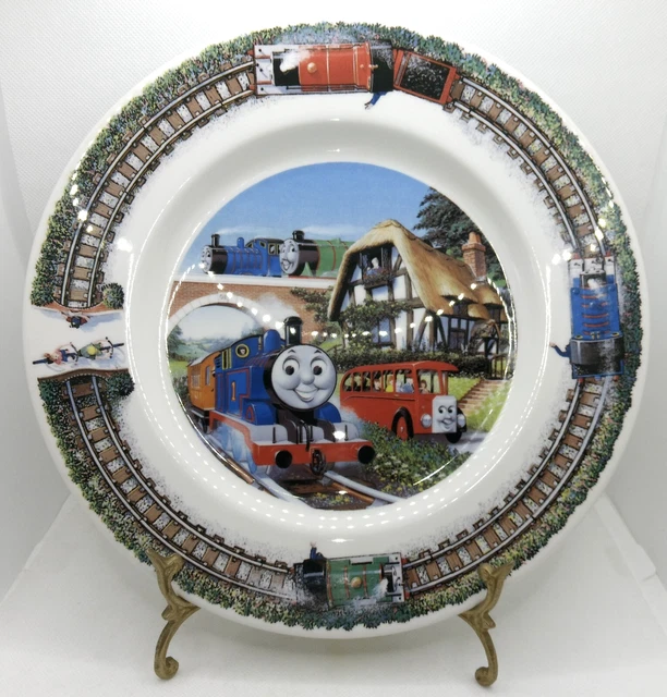 VINTAGE 1992 THOMAS The Tank Engine Friends Wedgwood Plate Made in ...