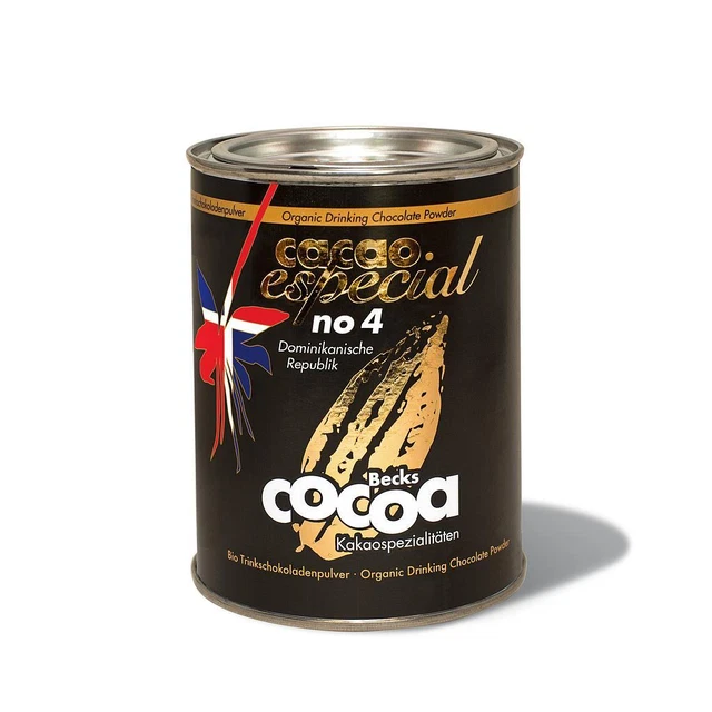 250G G BECKS Cocoa Especial No.4 BIO Trinkschokolade 60% Kakao EUR 9,80 - PicClick DE