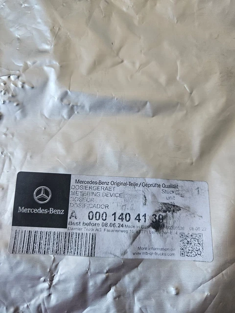 MERCEDES ATEGO DOSIERGERAET Ad Blue A 0001404139 Angebot EUR 180,00 ...