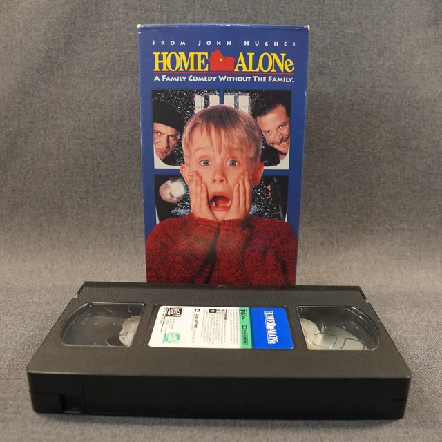 HOME ALONE VHS 1990 Movie Macaulay Culkin Family Comedy Fox Video Tape ...