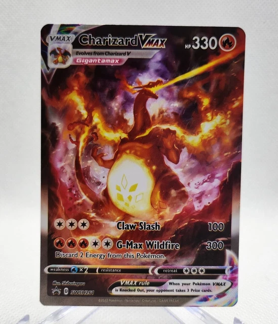 CHARIZARD VMAX SWSH261 Pokemon TCG Charizard UPC Ultra Premium ...