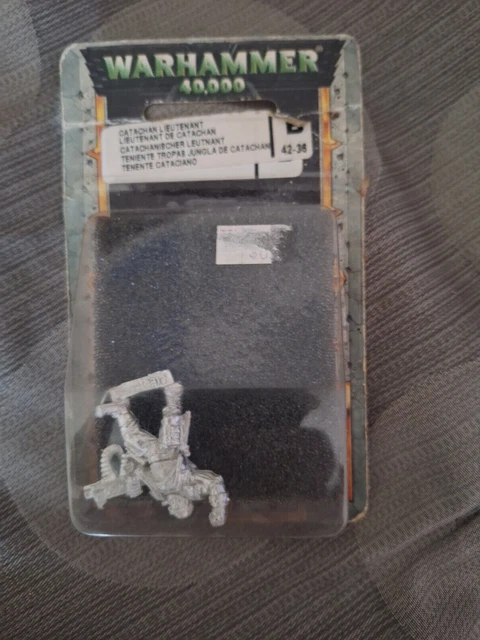 GAMES WORKSHOP 40K IG Catachan Imperial Catachan Lieutenant Pack Neuf ...
