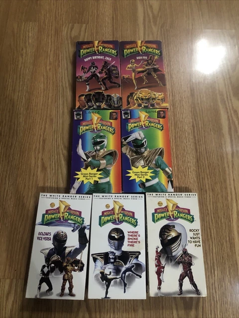 POWER RANGERS VHS Lot £7.87 - PicClick UK