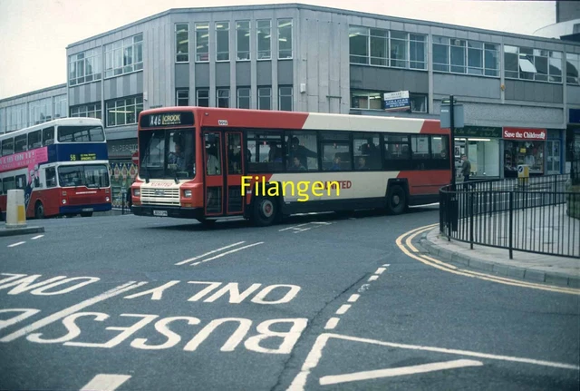 ORIGINAL BUS COLOUR SLIDE United ex-Ipswich Leyland Olympian B45NDX £2. ...