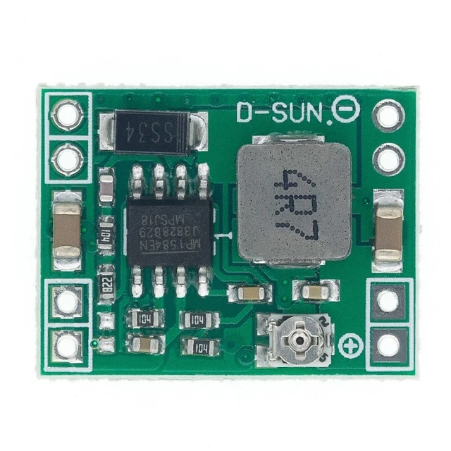 MINI 3A DC-DC Step Down Module Buck Converter Power Adjustable MP1584EN ...