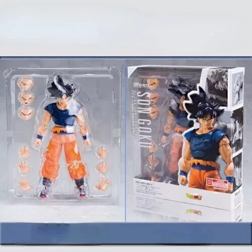 NEW S.H.FIGUARTS DRAGON Ball Super Son Goku Ultra Instinct Sign Figure ...