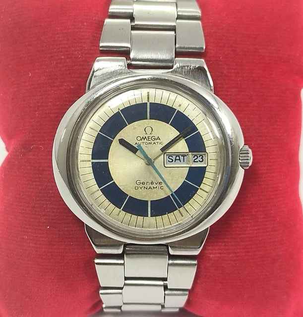 VINTAGE OMEGA GENEVE Dynamic Cal 1022 Automatic Day And Date Men's ...
