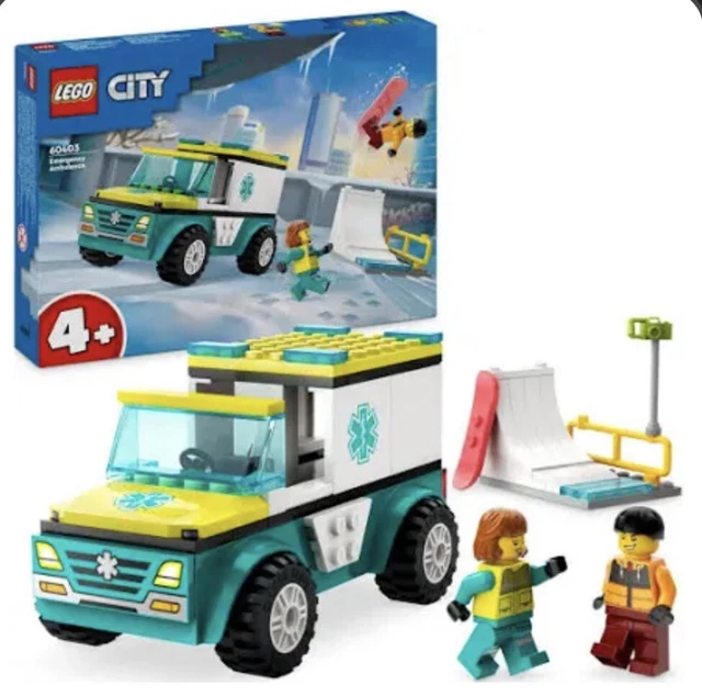 LEGO CITY EMERGENCY Ambulance £16.31 - PicClick UK