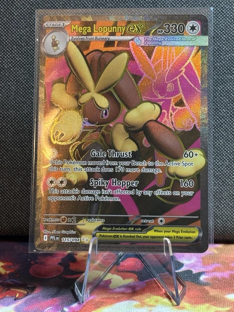 MEGA LOPUNNY EX 115/094 Me02: Phantasmal Flames Holo £4.90 - PicClick UK
