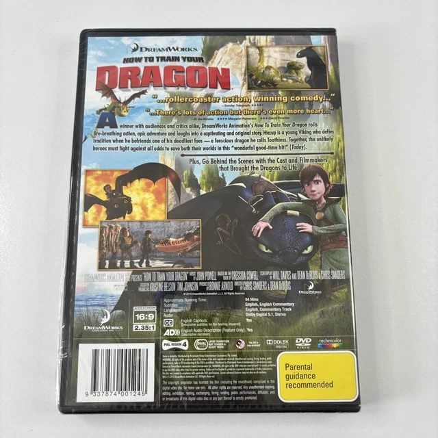 HOW TO TRAIN Your Dragon DVD Region 4 PAL Brand New Sealed Free Tracked Postage $12.99 - PicClick AU