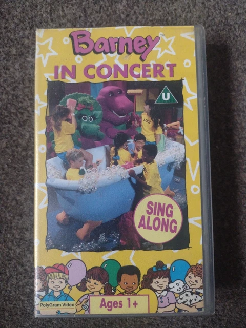 BARNEY - IN Concert (VHS, 1994) £4.50 - PicClick UK
